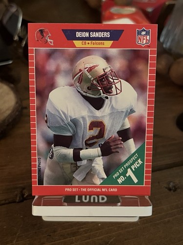 1989 Pro Set - Deion Sanders #486 (RC) *Light Surface Flaws | eBay