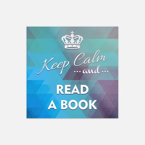 Keep Calm And Read A Book Slogan Vinyl Sticker Decal | eBay