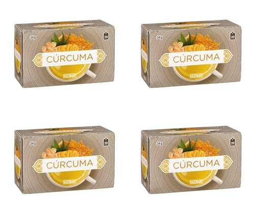 4 BOXES - CURCUMA / TURMERIC - HACENDADO 1 BOX = 20 TEA BAGS | eBay