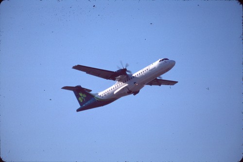 LL23 35mm slide ATR 72-600 EI-HDI of Aer Lingus Regional @DUB in 2022 ...