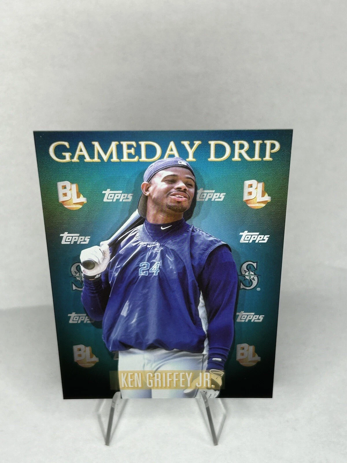 Ken Griffey Jr. 2024 Topps Big League #GD-3 Gameday Drip /200 Price ...