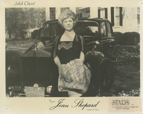 Rare Jean Shepard Promo Photo - AUTOGRAPHED - 8 x 10 | eBay
