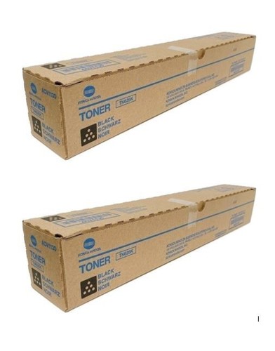 *LOT OF 2* Genuine Konica TN626K ACV1130 Black Toner Cartridge C450i ...