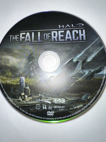 Halo: The Fall Of Reach (DVD) DISC ONLY 37117042548| eBay