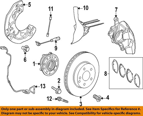 MERCEDES OEM 18-23 AMG GT 63 S Brake Components-Brake Pads 0004202804 ...