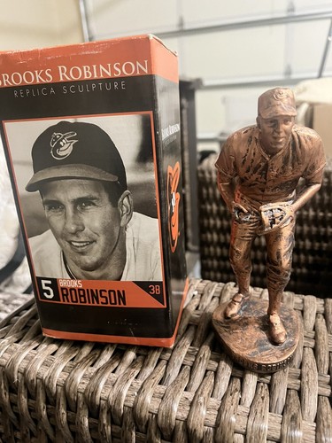 Baltimore Orioles Brooks Robinson Replica Bronze Style Statue Sculpture ...