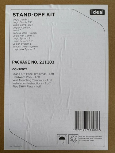 Ideal boiler 211103 Logic Combi & System Stand Off Kit. This is a frame ...