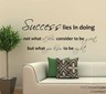 SOME PEOPLE DREAM OF SUCCESS QUOTE DECAL WALL VINYL DECOR STICKER ...