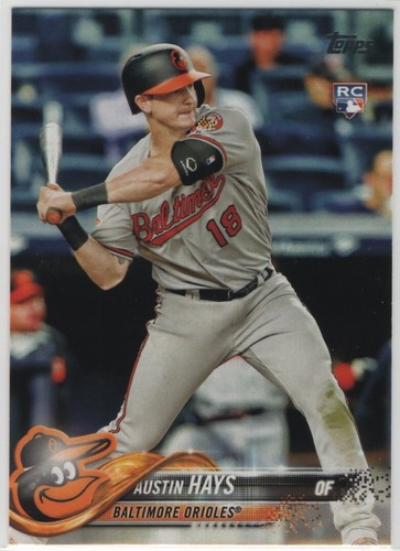 2018 Topps Series 1 Austin Hays Rookie | eBay