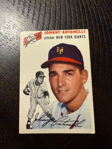 1954 TOPPS BASEBALL CARD #119 JOHNNY ANTONELLI EX+/EXMT!!!!!!!!! | eBay