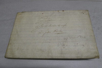 European Original Handwritten Manuscript Antique Manuscripts for sale ...