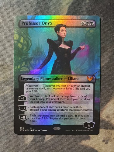 Professor Onyx (STX Borderless Foil) | eBay