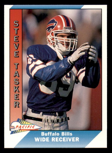 1991 Pacific #32 Steve Tasker – Sharp Corners, Clean Surface | eBay