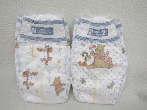 Huggies Little Snugglers Sz 2 Winnie The Pooh Disney Diaper 37pc half ...