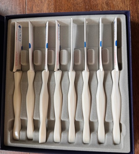 Cutco 1866W 8 Piece Table Knife Set Pearl NEW | eBay