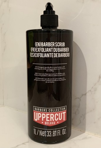 Uppercut Deluxe BARBER SCRUB 33.8oz LITER | Free Shipping! | eBay