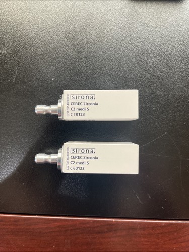 CEREC Zirconia CAD/CAM C2 Blocks Medi S X 2 Bridge Block | eBay