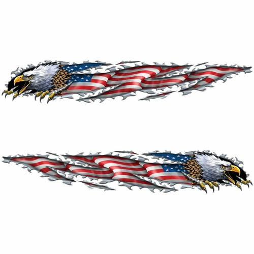 AMERICAN USA FLAG EAGLE DECAL STICKER EMBLEM GRAPHIC HELMET SKATEBOARD SNOWBOARD | eBay