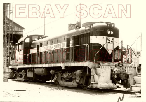 8F245 RP 1960s? BIRMINGHAM SOUTHERN RAILROAD LOCOMOTIVE #154 | eBay