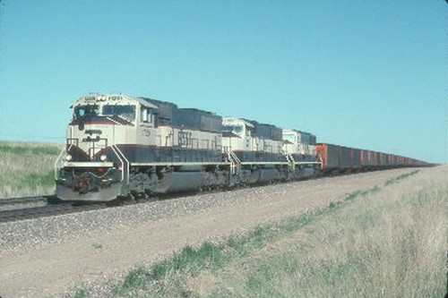 BNSF 9720 "UFIX" COAL (POWDER RIVER) --- Original Slide T4-2 | eBay