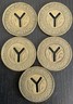 New York City 6-Subway Transit Tokens ( 6 tokens total ) | eBay