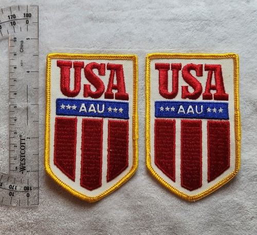 USA AAU Vintage Boxing Patch Bunch of 2 - Great Condition | eBay