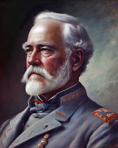 Confederate General Robert E. Lee Oil Painting 8X10 Photograph Reprint ...