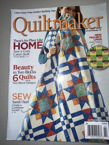 QUILTMAKER Magazine, Quilting Ideas & Patterns, January/February 2018 ...