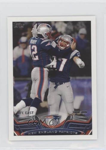 2013 Topps Mini Team Leaders New England Patriots Tom Brady Rob ...