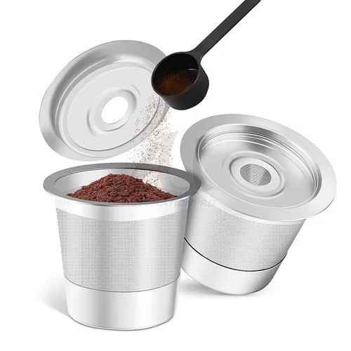 2-Pack Stainless Steel Reusable K-Cup Pods for Keurig - Refillable | eBay