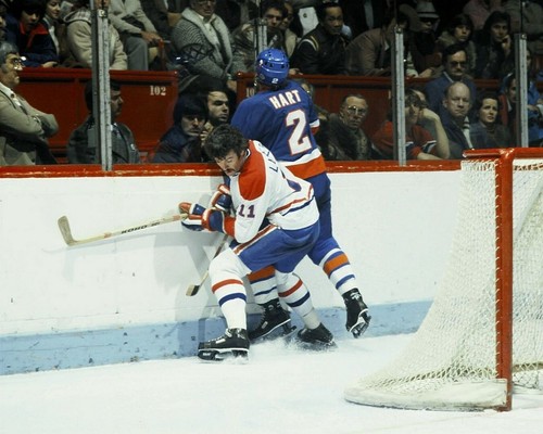 GERRY HART 8X10 PHOTO NEW YORK ISLANDERS NY PICTURE NHL VS CANADIENS | eBay