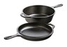 Set of (3) 2-Piece Mini Cast Iron Cook Set in Gift Box @CM4 | eBay