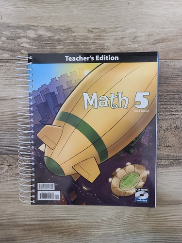 Bju Press Math 5 3rd Ed TEACHERS EDITION LIKE NEW | eBay
