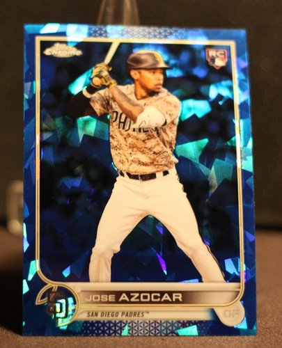 2022 Topps Chrome Update Sapphire Jose Azocar RC #USC280 SAN DIEGO ...