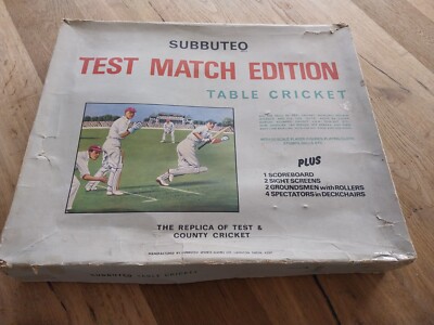 Cricket Subbuteo for sale | eBay