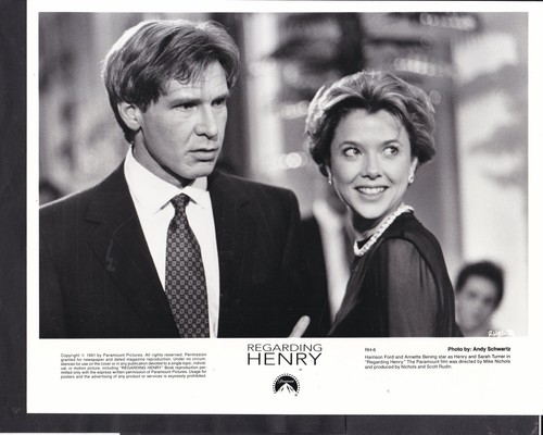 Harrison Ford and Annette Bening in Regarding Henry 1991 movie photo ...