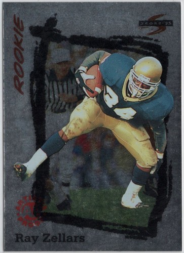 1995 Score Rookie Red Siege Artist's Proof Ray Zellars Rookie Card #244 ...