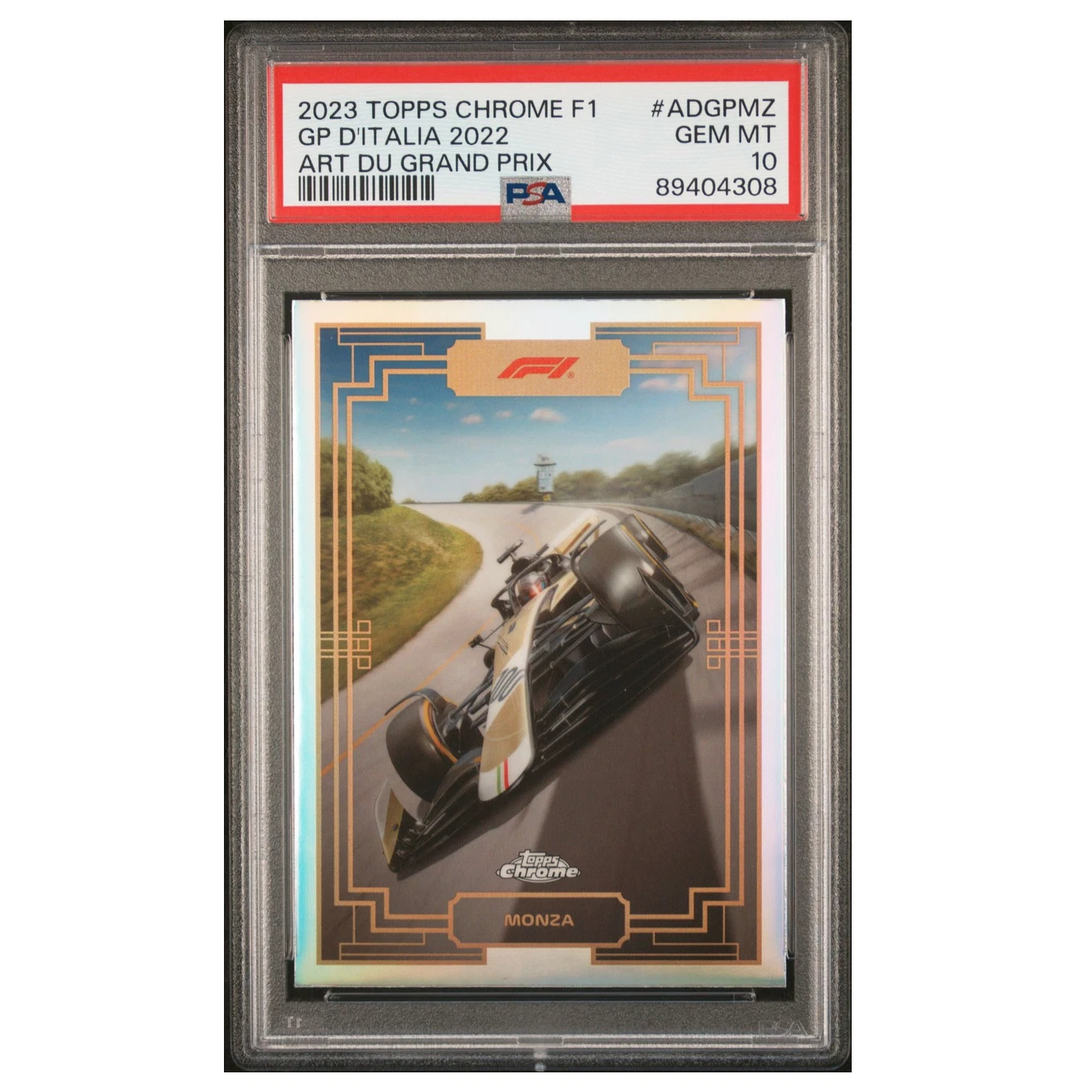 Autodromo Nazionale Monza 2022 Topps Chrome Formula 1 #ADGP-MZ Art du ...