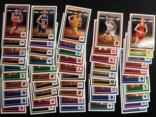 2023-24 NBA Hoops Rookie 49 Card Lot - Top Rookies of the Class Wemby ...