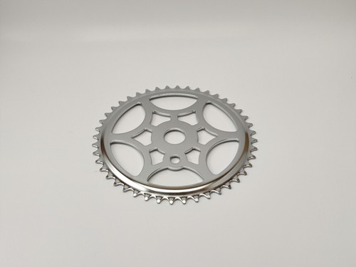 Bicycle Sprocket Spider Web Style Chrome 44T Tooth 1/2 X 1/8 Bike ...