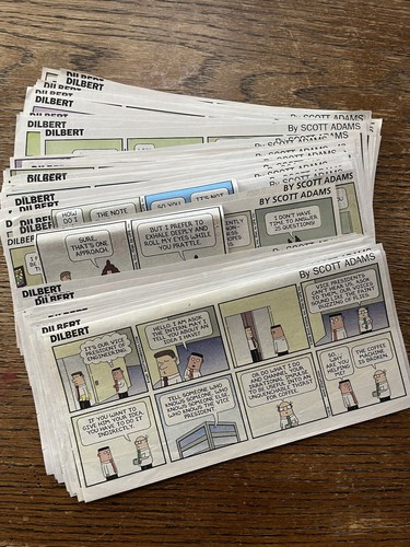 94x 2005/2006 Dilbert Comic Strips Near Complete Runs NP9 | eBay
