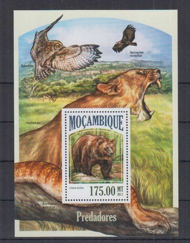 J555. Mozambique - MNH - 2013 - Nature - Fauna - Wild Animals ...