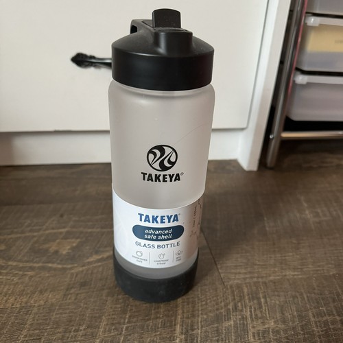 Takeya 22oz Glass Frosted Water Bottle | eBay