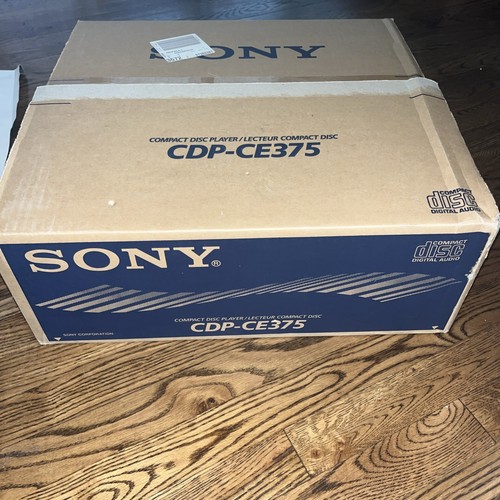 NEW - Sony CDP-CE375 CD Changer 5 Compact Disc Player HiFi Stereo Brand ...