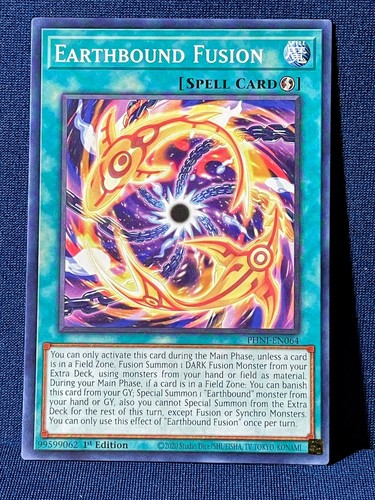 Yugioh! Earthbound Fusion - PHNI-EN064 - 1st Edition Near Mint | eBay
