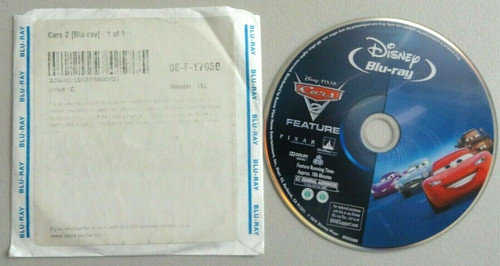 Cars 2 (Blu-ray) - DISC ONLY with Blockbuster Sleeve | eBay