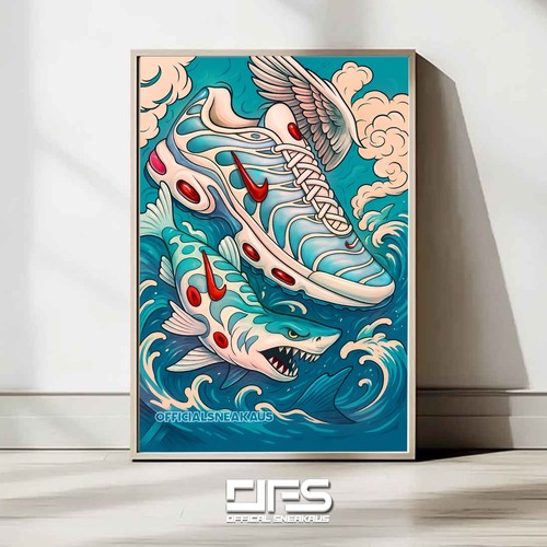 Air Max Plus TN Poster Retro Tides Tn Display Tn wallpaper no frame ...