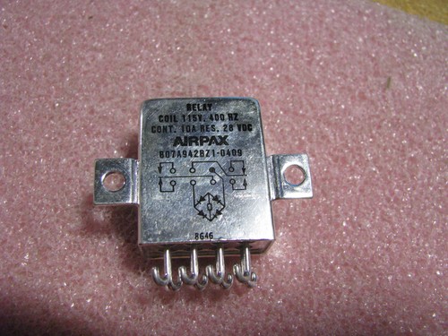 AIRPAX RELAY PART # B07A942BZ1-0409 NSN: 5945-00-034-5672 | eBay