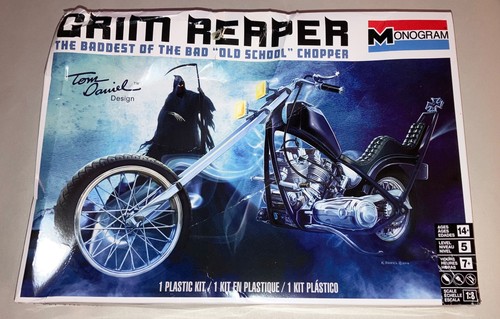 Monogram KIT FOR PARTS Tom Daniel Grim Reaper Chopper 1:8 motorcycle ...