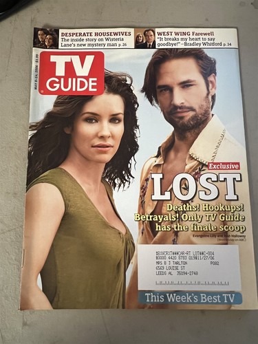 May 8, 2006 TV Guide Lost | eBay
